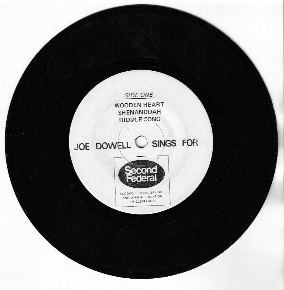 JOE DOWELL - WOODEN HEART / SHENANDOAH / RIDDLE SONG /STREETS OF LAREDO ...