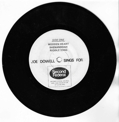 JOE DOWELL - WOODEN HEART / SHENANDOAH / RIDDLE SONG /STREETS OF LAREDO ...