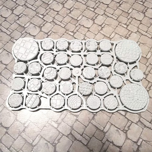 Warhammer Fantasy AoS Mordheim Age of Sigmar 50mm & 25mm Scenic Bases ...