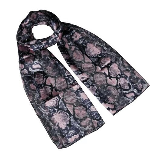 Snake Skin Print Silky Satin Soft Ladies Scarf | eBay UK