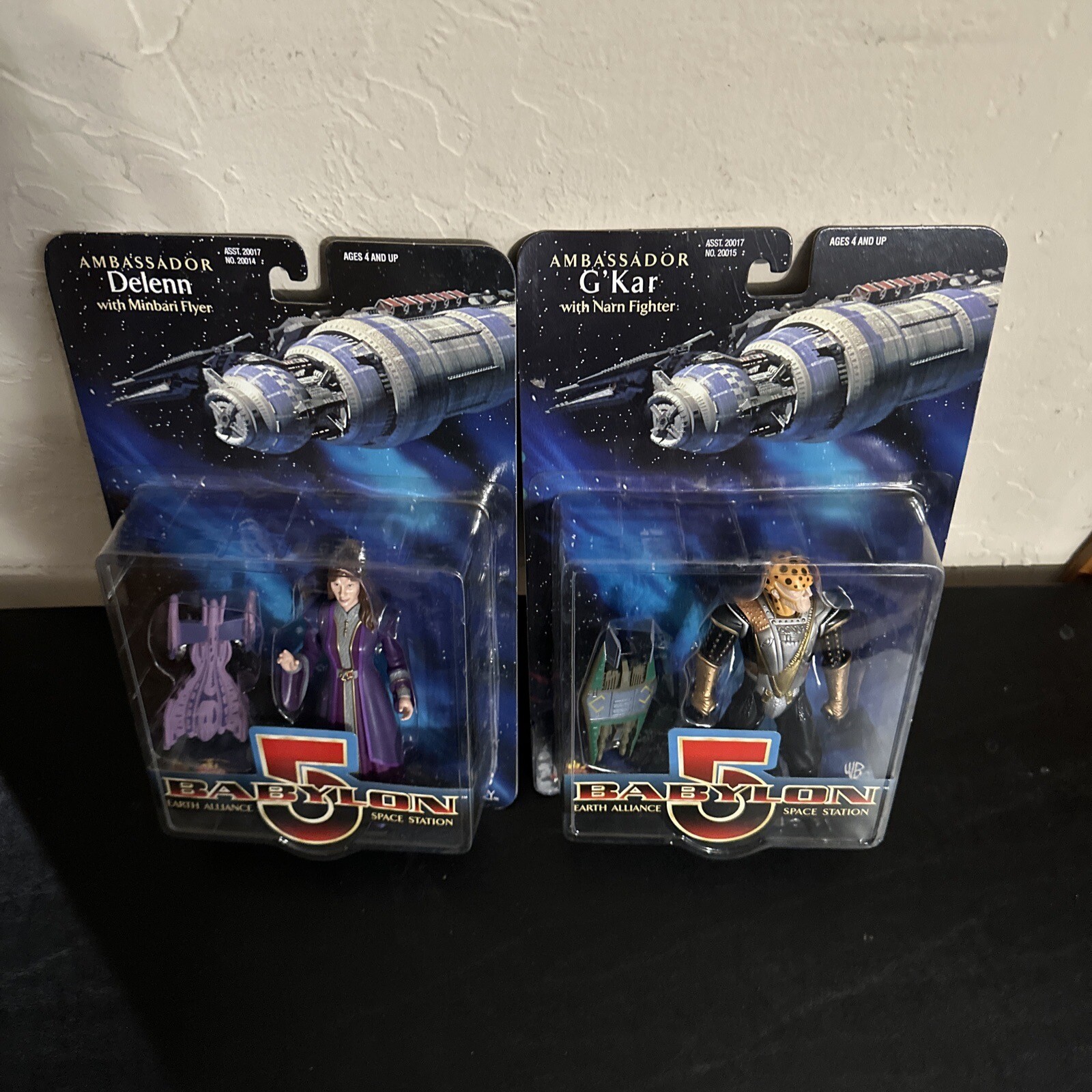 BABYLON 5 (LOT OF 2) W EXCLUSIVE PREMIERE ACTION FIGURES- DELENN & G ...