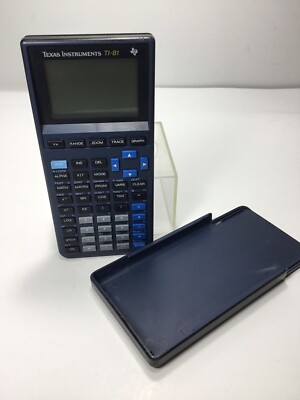 Texas Instruments Ti-81 Graphing Calculator Blue. Tested & Working. | eBay