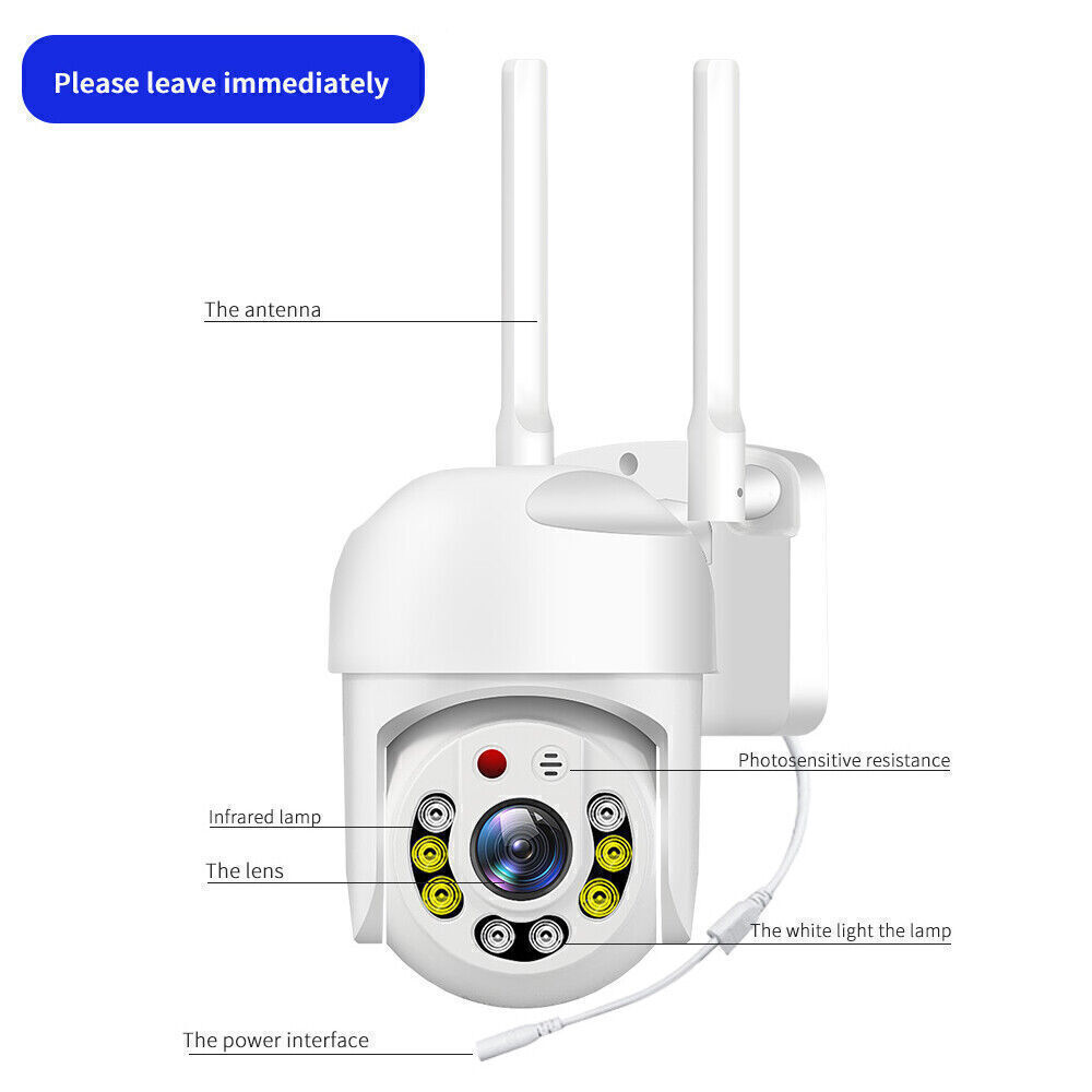 YCC365 Plus Wireless Camera WiFi 1080P PTZ IP Camera Home Surveillance ...