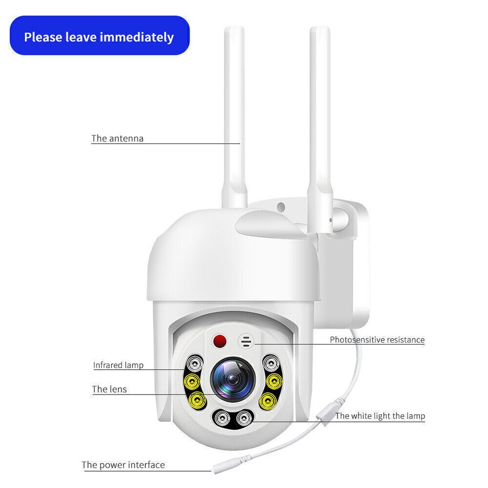 YCC365 Plus Wireless Camera WiFi 1080P PTZ IP Camera Home Surveillance ...