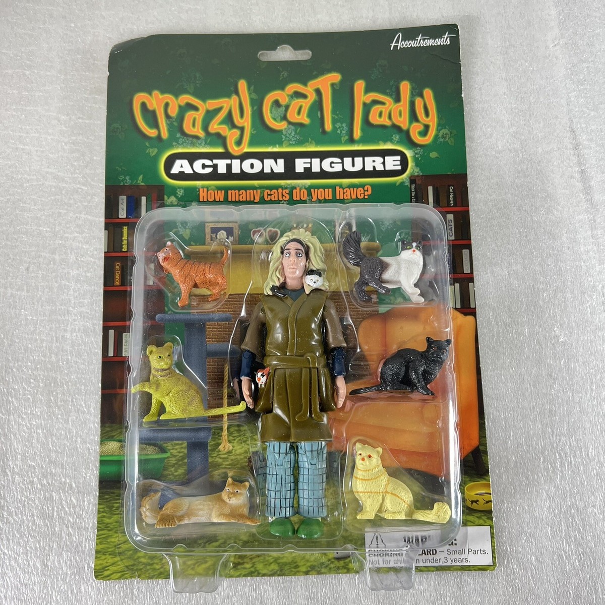 Crazy Cat Lady Starter Kit Action Figure