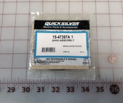 MERCRUISER QUICKSILVER SHIM ASSEMBLY 15-47397A | eBay