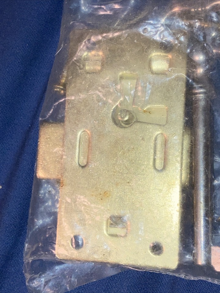 Skeleton Key Door Lock W/ 2 Open Barrel 3” Keys Unused | eBay