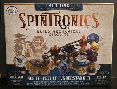 SpinTronics Build Mechanical Circuits STEM Game Act Two Kickstarter New ...