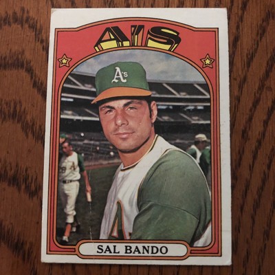 1972 Topps Sal Bando Oakland Athletics #650 | eBay