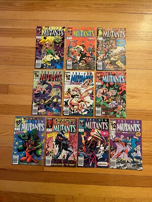 New Mutants #72 #73 #74 #75 #76 #77 #78 #79 #80 #81 Marvel Comics 1989 ...