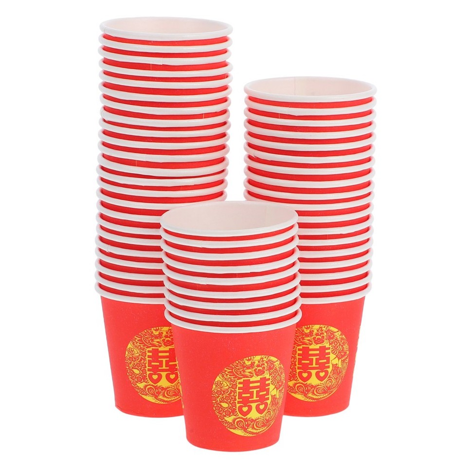 Bridal Shower Tea Party Wedding Paper Coffee Cups Favor Bachelor | eBay ...