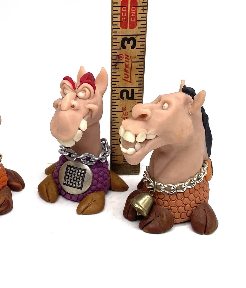 Dinko Tilov Polymer Clay Fantasy Character 3 Piece Collection ...