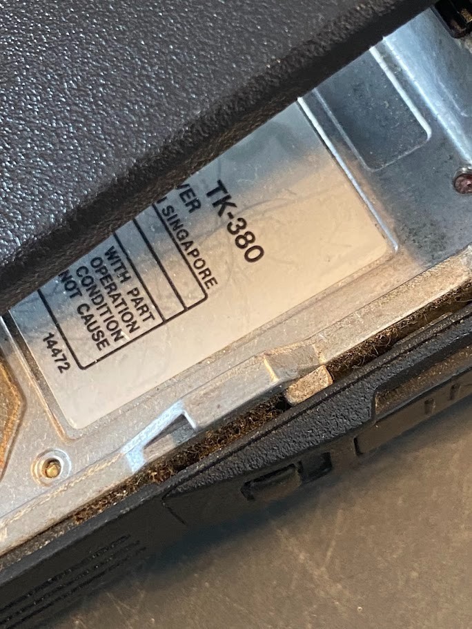 Kenwood TK-380 Radio ONLY UHF 450-490 MHz 250 Channels (Ltd Keypad) LTR ...