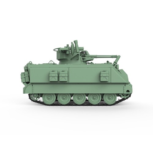 SSMODEL SS64550 1/64 Military Model Kit US M163 Self Propelled Anti ...