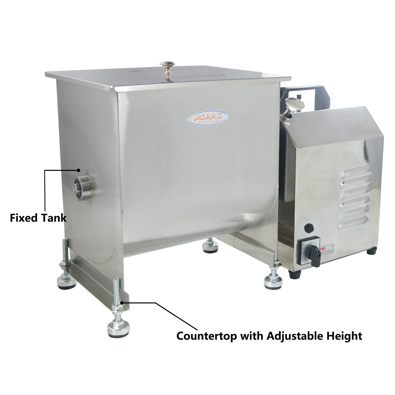 Clivia Commercial Electric Meat Mixer 45lbs 22.5L Sausage Mixing ...