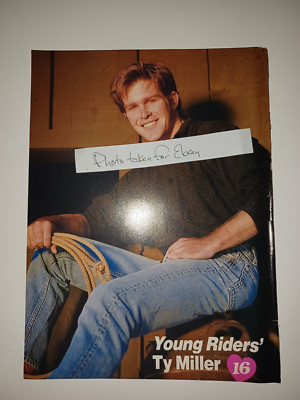 Ty Miller from The Young Riders 8x11 magazine pinup clipping | eBay