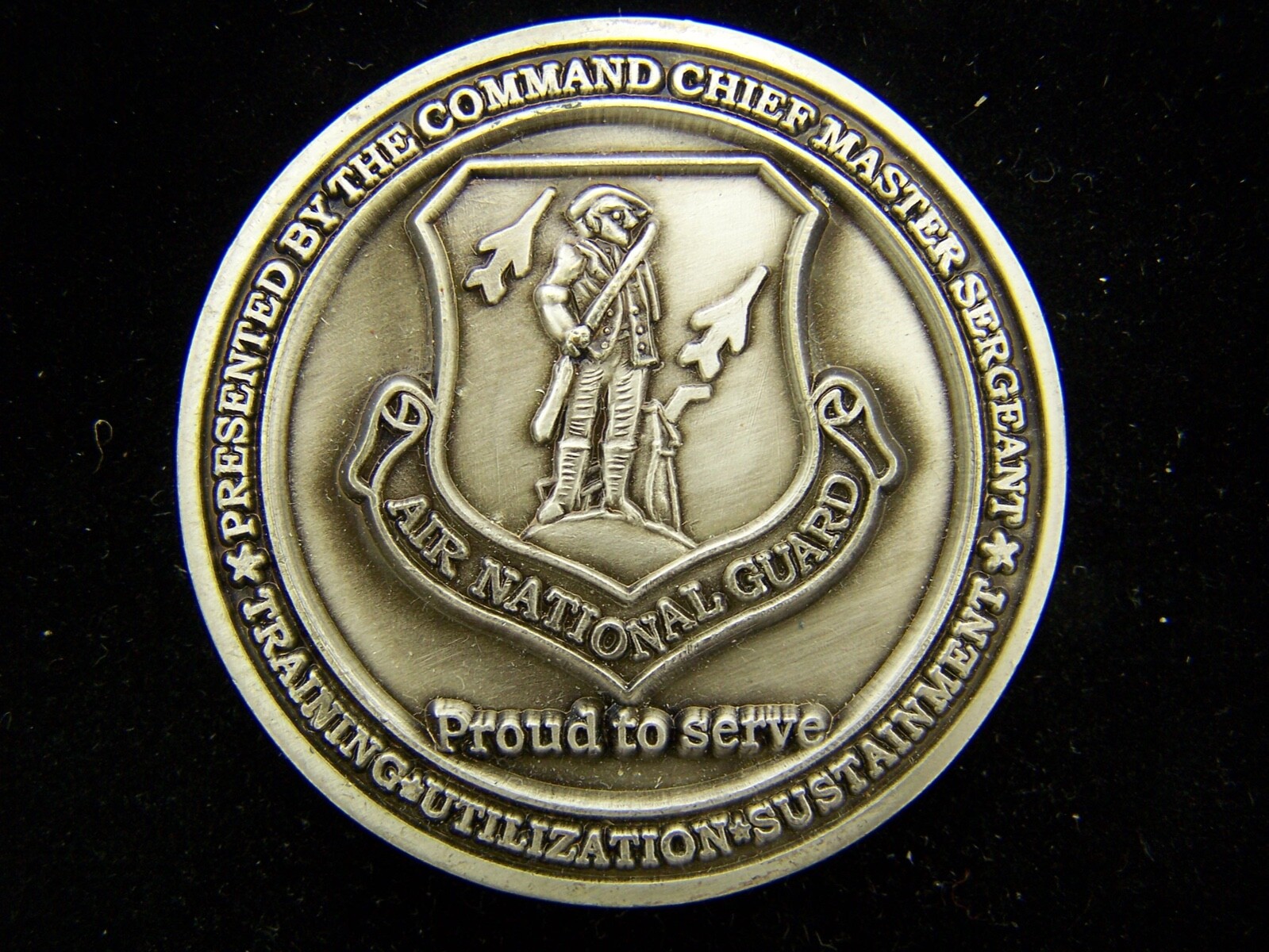 Command Chief Master Sergeant Air National Guard Challenge Coin | eBay