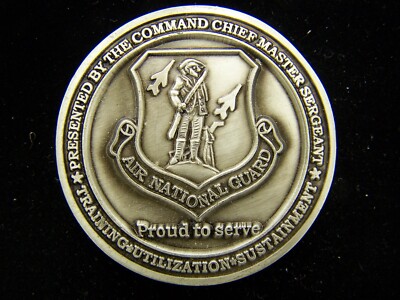 Command Chief Master Sergeant Air National Guard Challenge Coin | eBay