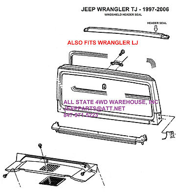 55395101AB CROWN Header Opening Seal | eBay