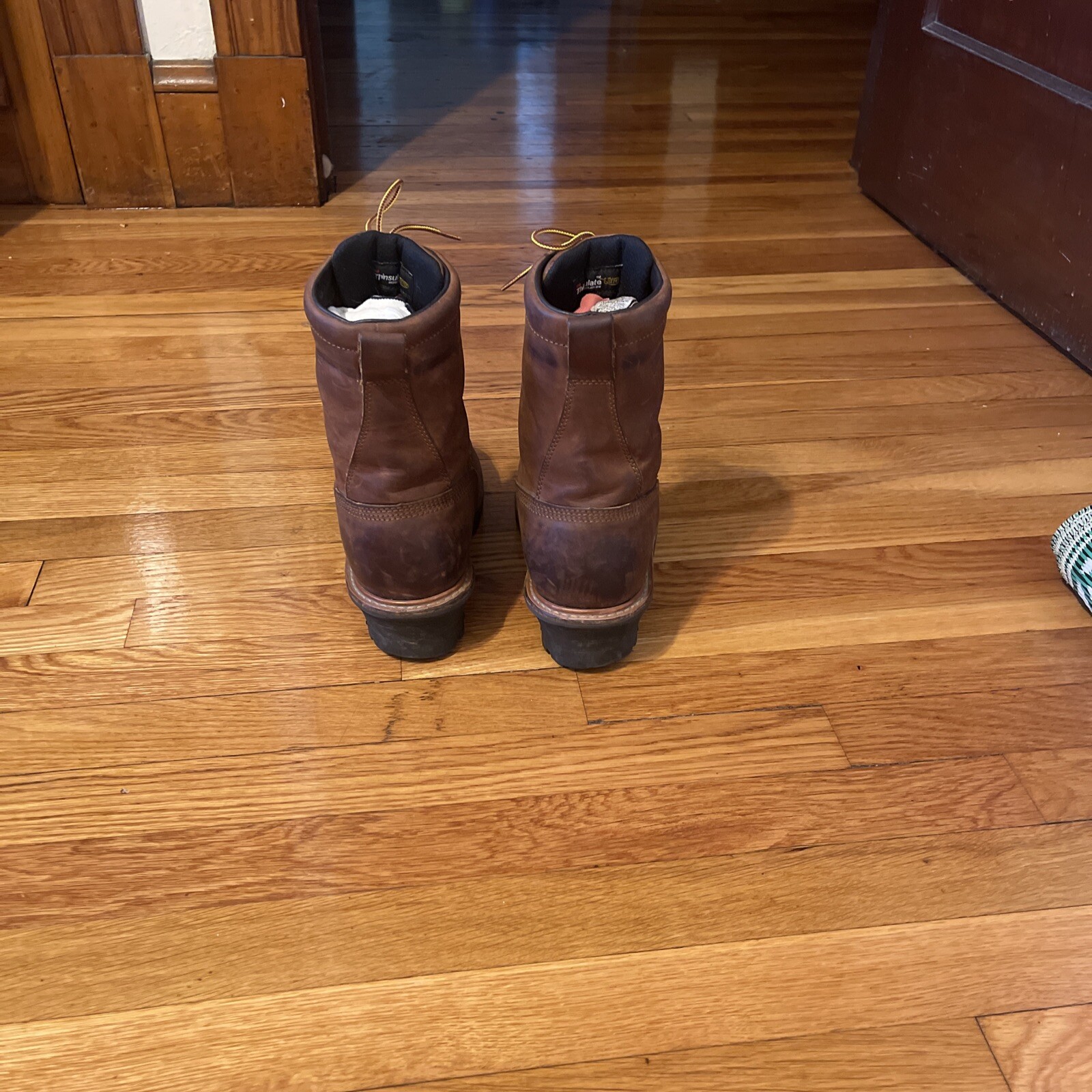 RED WING 4417 LOGGERMAX 9-INCH INSULTAED WATERPROOF LEATHER STEEL TOE ...