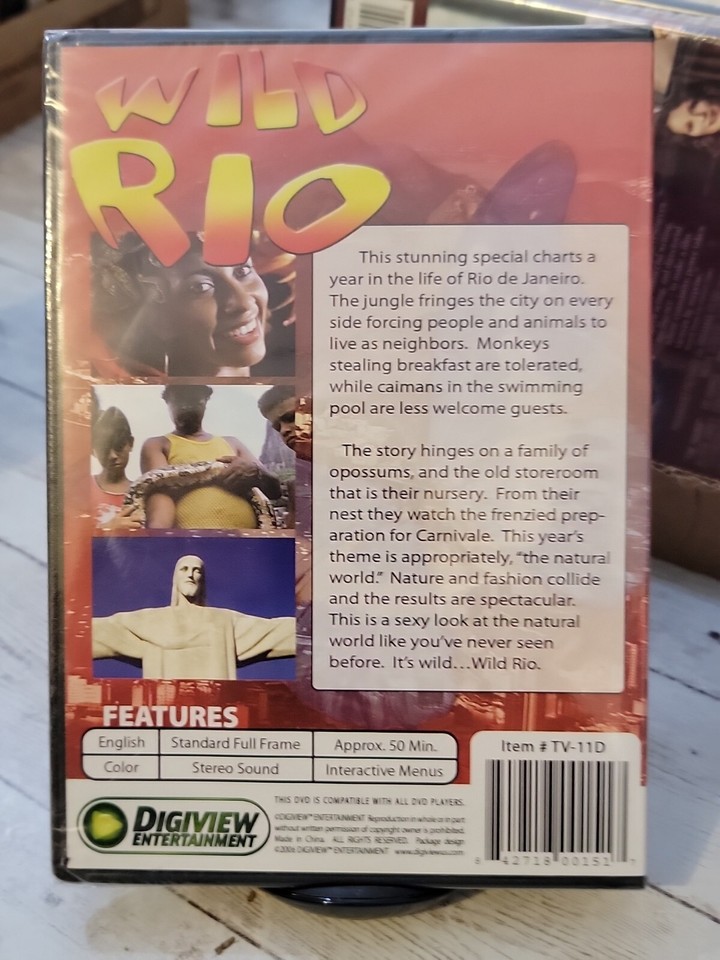 Wild Rio (DVD, 2006) NEW in Shrinkwrap | eBay