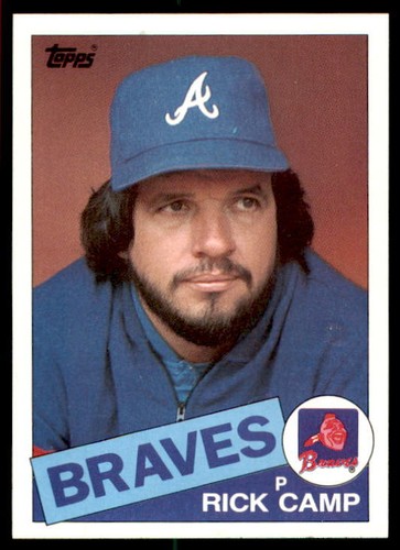 1985 TOPPS BASEBALL ATLANTA BRAVES #491 RICK CAMP | eBay