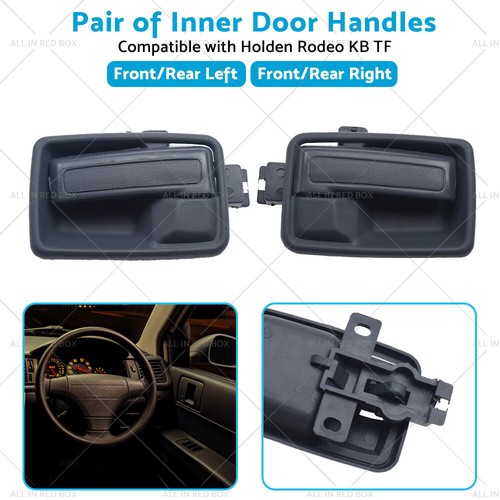 Suitable For Holden Rodeo TF Black Left Right Hand Inner Door Handle ...