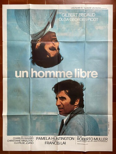 Locandina Un Uomo Libero Roberto Muller Gilbert Bécaud Charles Gerard ...