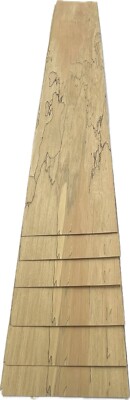 Spalted Maple Wood Veneer: 6 Sheets ( 35" X 5.5" ) 8 Sq Ft | eBay