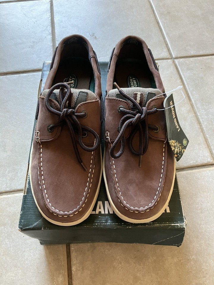 Brand New Land Rover Mens Boat Deck Shoes Size 10.5 US. Bangor Style ...