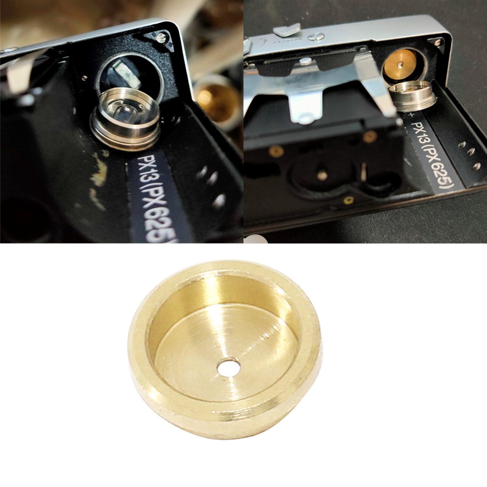 2pcs MR-9 PX625 Battery Converter Adapter for Film Camera Olympus OM1 ...