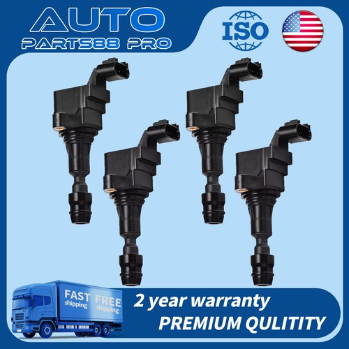 Pack of 4 Ignition Coils for Saturn Chevrolet Cobalt HHR GMC UF491 ...