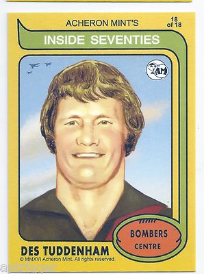 2016 Acheron Mints Inside Seventies (18) Des TUDDENHAM Essendon | eBay