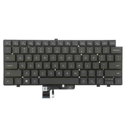 Dell H3DHT Latitude 7440 7540 US QWERTY Backlit Keyboard | eBay