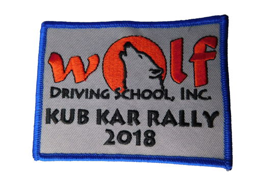 BOY SCOUTS CANADA PATCH WOLF DRIVING SCHOOL KUB KAR RALLY2018 BADGE ...