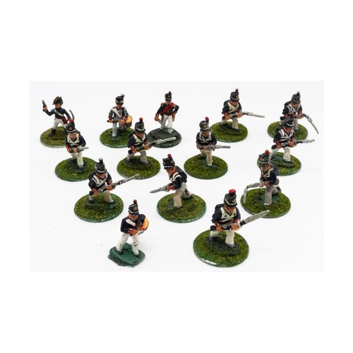 Lot Historical Loose Mini 28mm Napoleonic Infantry Collection #15 (25mm ...