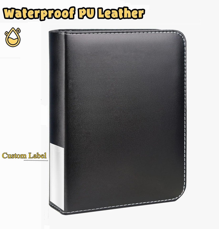 Graded Card Binder, 40 Pocket Slab Binder, Holds 40 PSA Cards, Durable ...