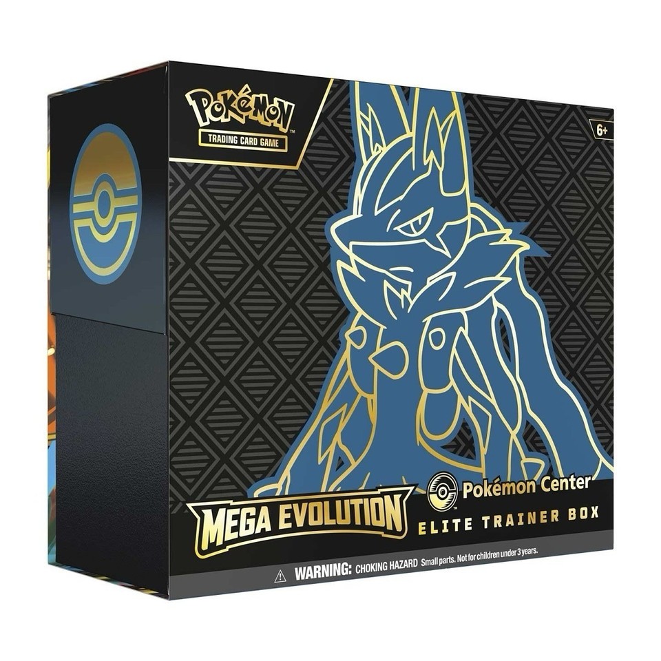Both Pokemon Mega Evolution Elite Trainer Box ETB Pokemon Center ...