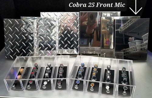 Cobra 25 Chrome CB Radio Covers ☆ FRONT MIC ☆ NEW | eBay