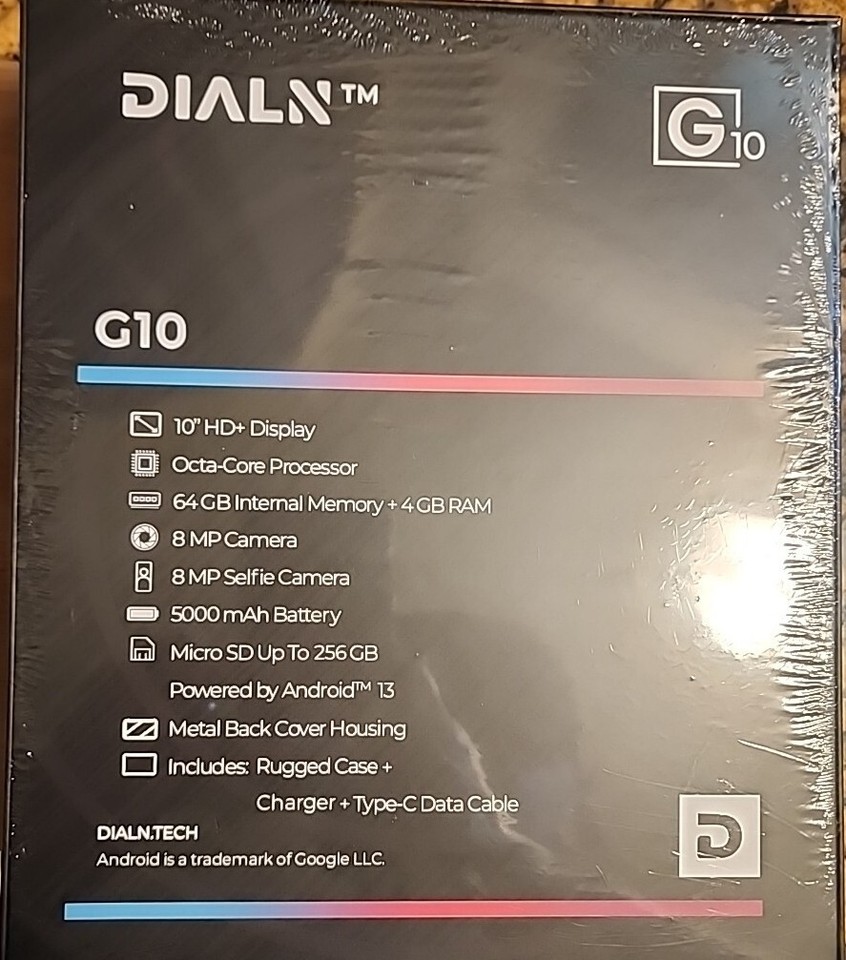 DialN G10 9-10.9 in Wi-Fi Android Tablet | 64 GB | 4 GB RAM | Built-In ...