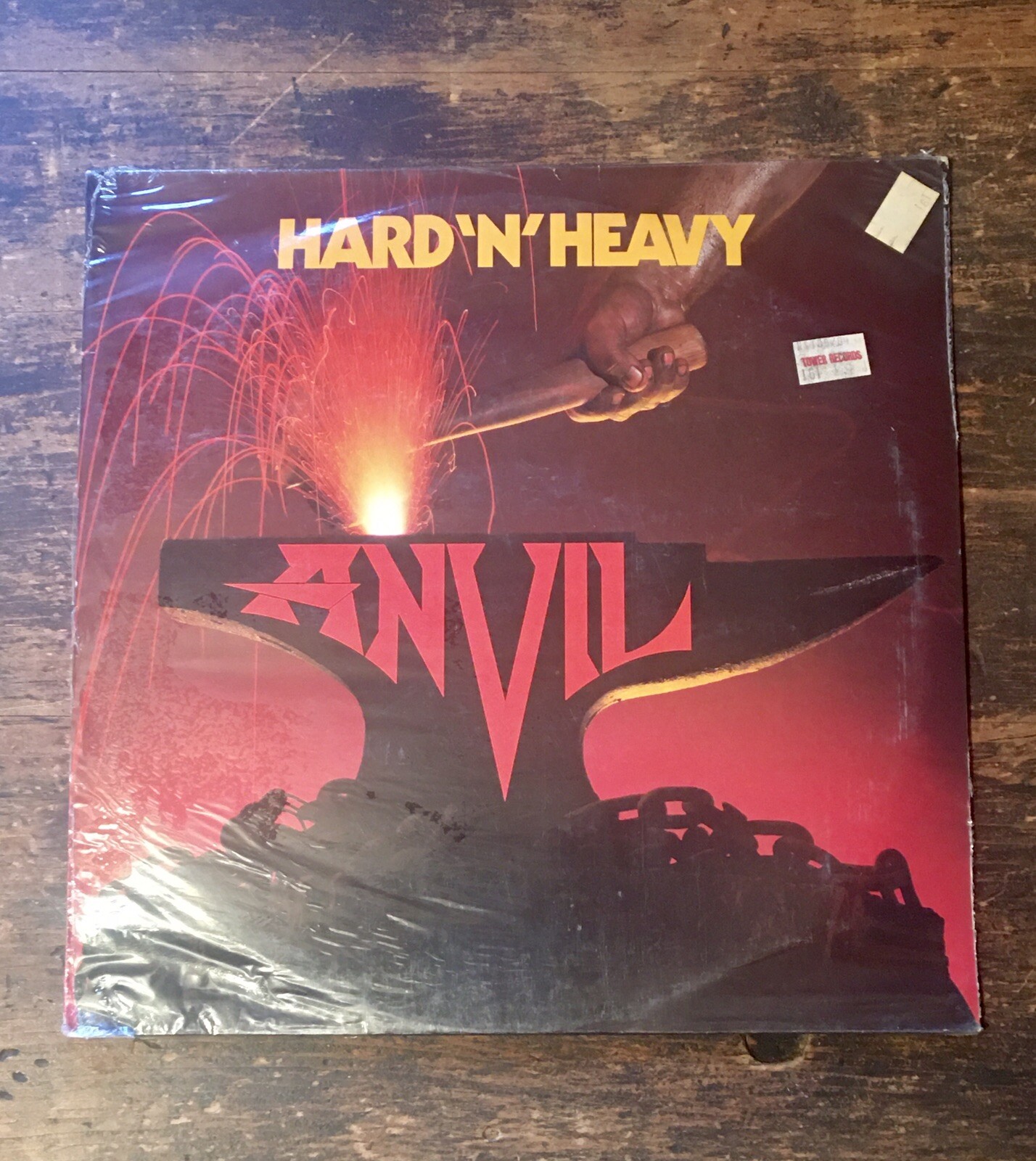ANVIL Hard 'N' Heavy LP Vinyl Record Original Shrink Mint Sealed Metal ...