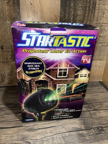 StarTastic Holiday Light Show Action Laser Light Projector ...