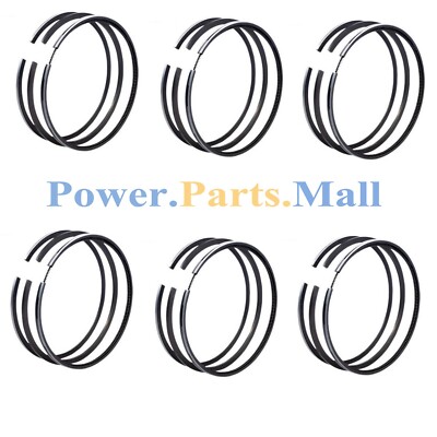 6 sets 6D22 Cylinder Engine Rings Set ( Oil Ring 4MM) | eBay