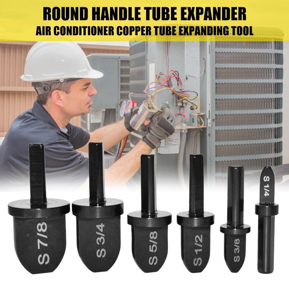 6pcs Copper Pipe Tube Expanders Manual Tube Air Conditioner Hand ...