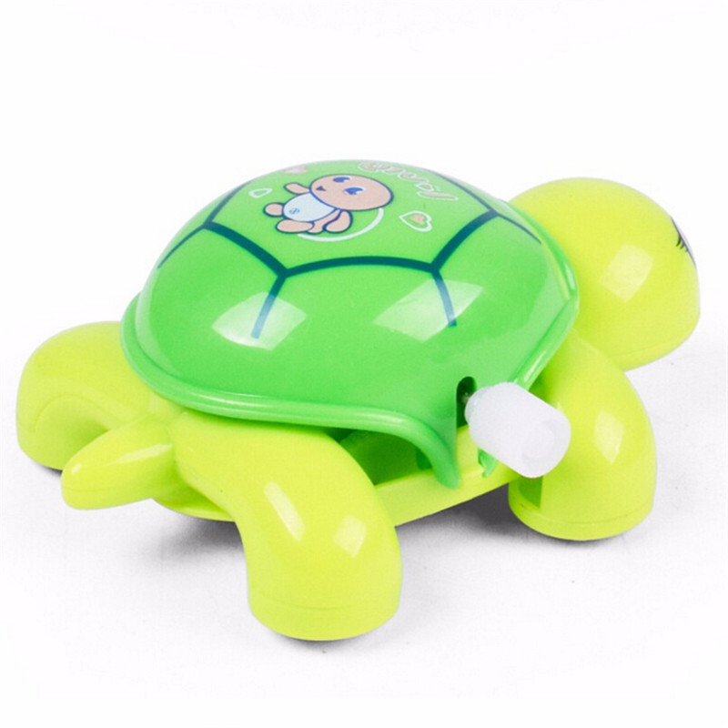Animal Clockwork Tortoise Baby Turtles Toys Infant Crawling Wind Up Toy ...