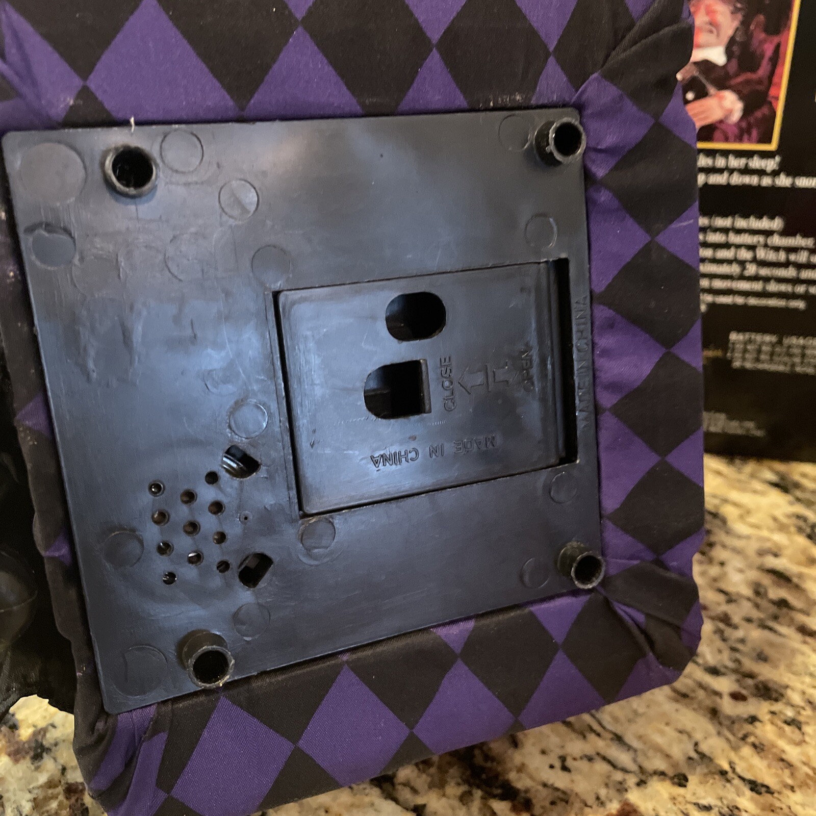 Gemmy Animated Halloween Sleeping Snoring Witch in Chair 1994 (read) | eBay