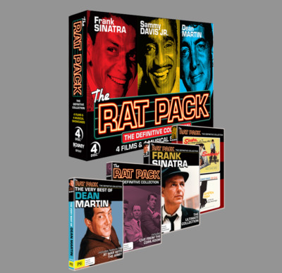 Rat Pack Collection (4 Discs) DVD * Bounty Films * REGION 4 BRAND NEW ...