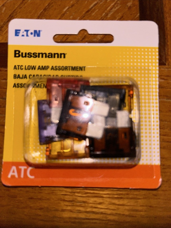 Eaton Bussmann BP/ATC-AL8-RP ATC Low-Amperage Fuse Assortment, 1 to 7.5 ...