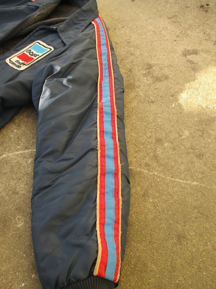 AUTO Jacket Vintage Rare 70S-80S SIZE MENS ( L) BLUE "MOPAR DIRECT ...