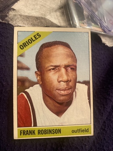 1966 TOPPS # 310 FRANK ROBINSON NICE CARD Check Scans Vintage Invest | eBay